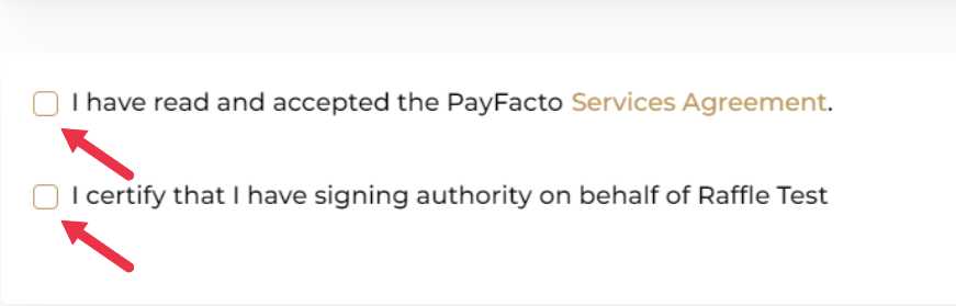 PayFacto Application