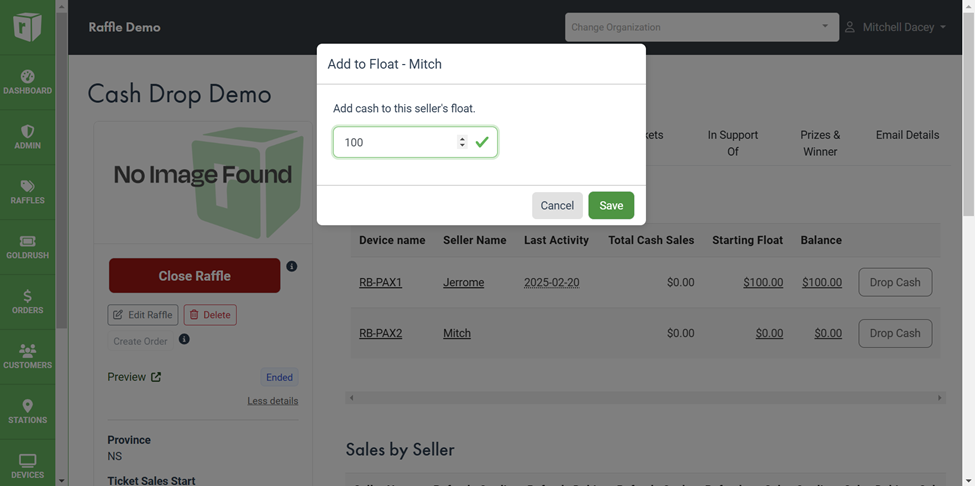 How to use the Cash Drop Feature